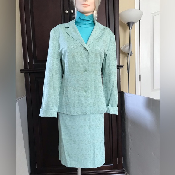 Norton McNaughton | Jackets & Coats | Norton 2pc Green Mint Color Suit ...